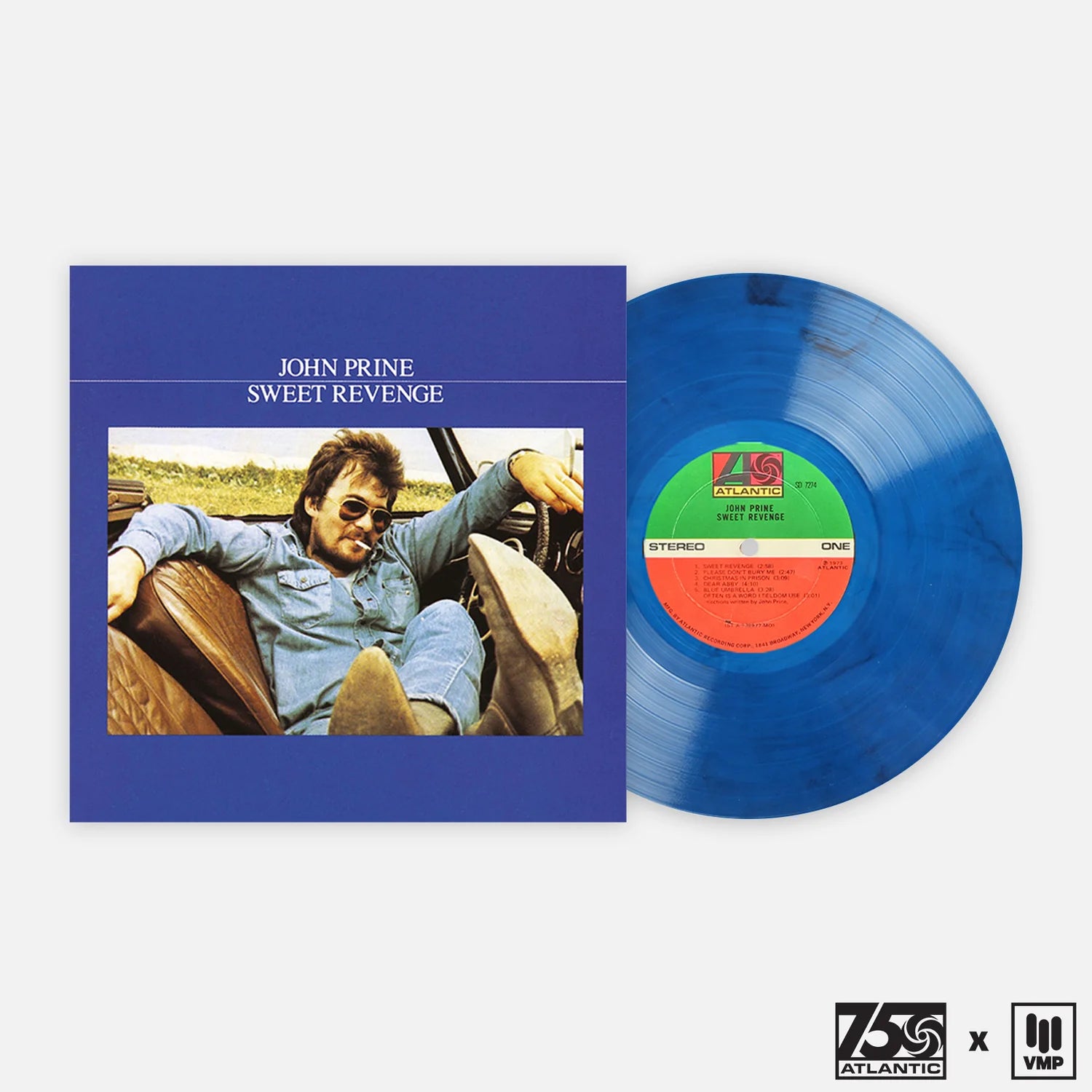 JOHN PRINE - SWEET REVENGE BLUE & BLACK SMOKE Vinyl LP – Experience Vinyl