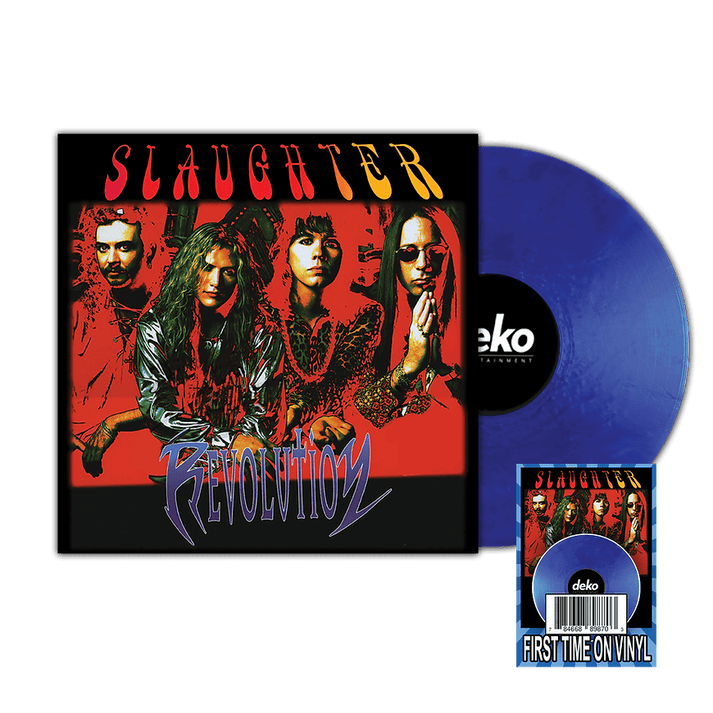 Slaughter - Revolution Blue Vinyl LP – Experience Vinyl
